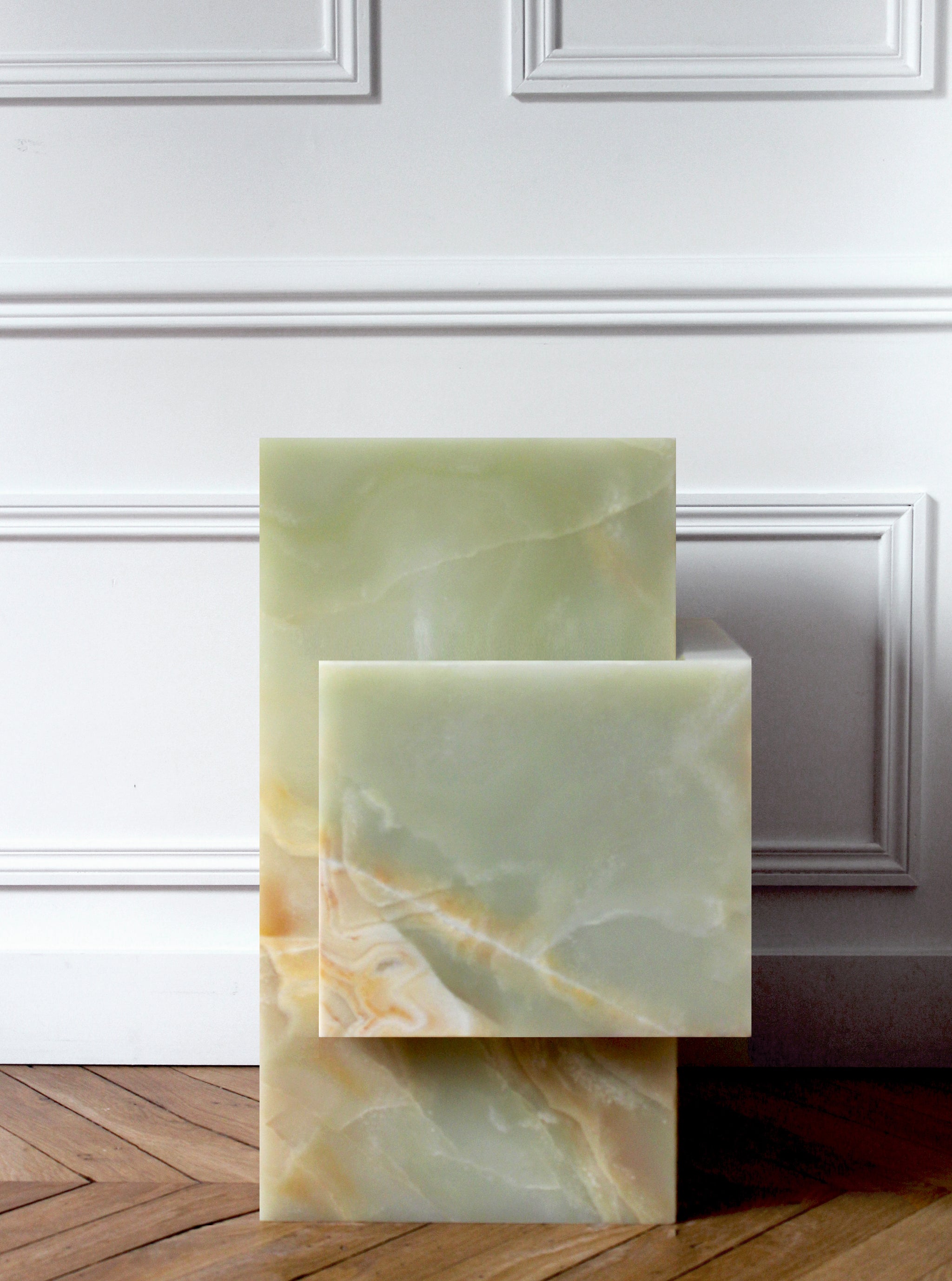 Ella Green Onyx Table | The Oblist