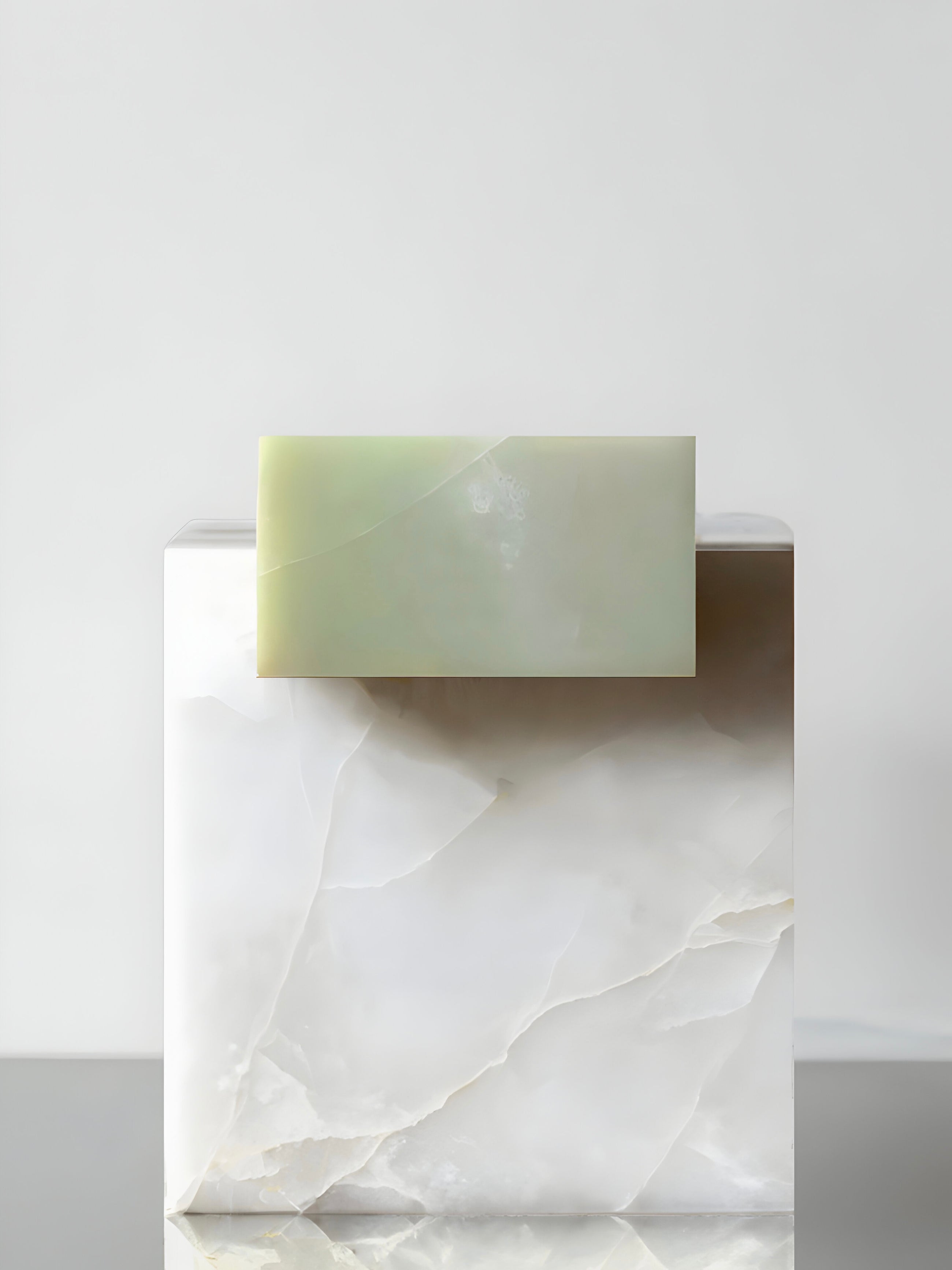 Gaia White Green Onyx Table | The Oblist