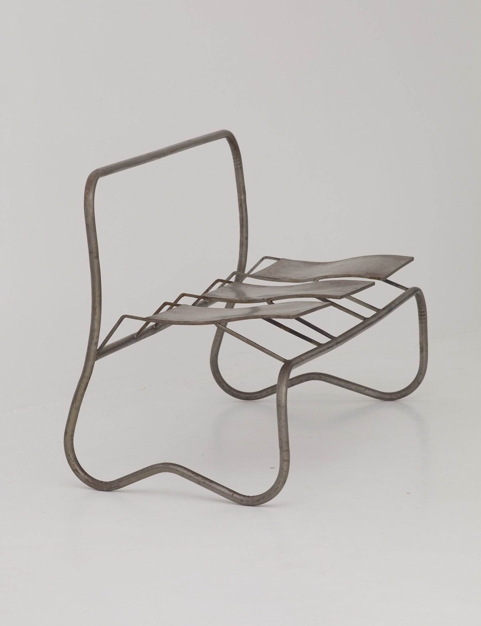Bench Unique Signed Artist Bench / Settee in Metal