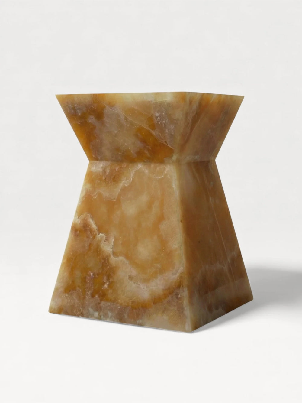 Aria Honey Onyx - Marble Coffee Table by Marbera | The Oblist