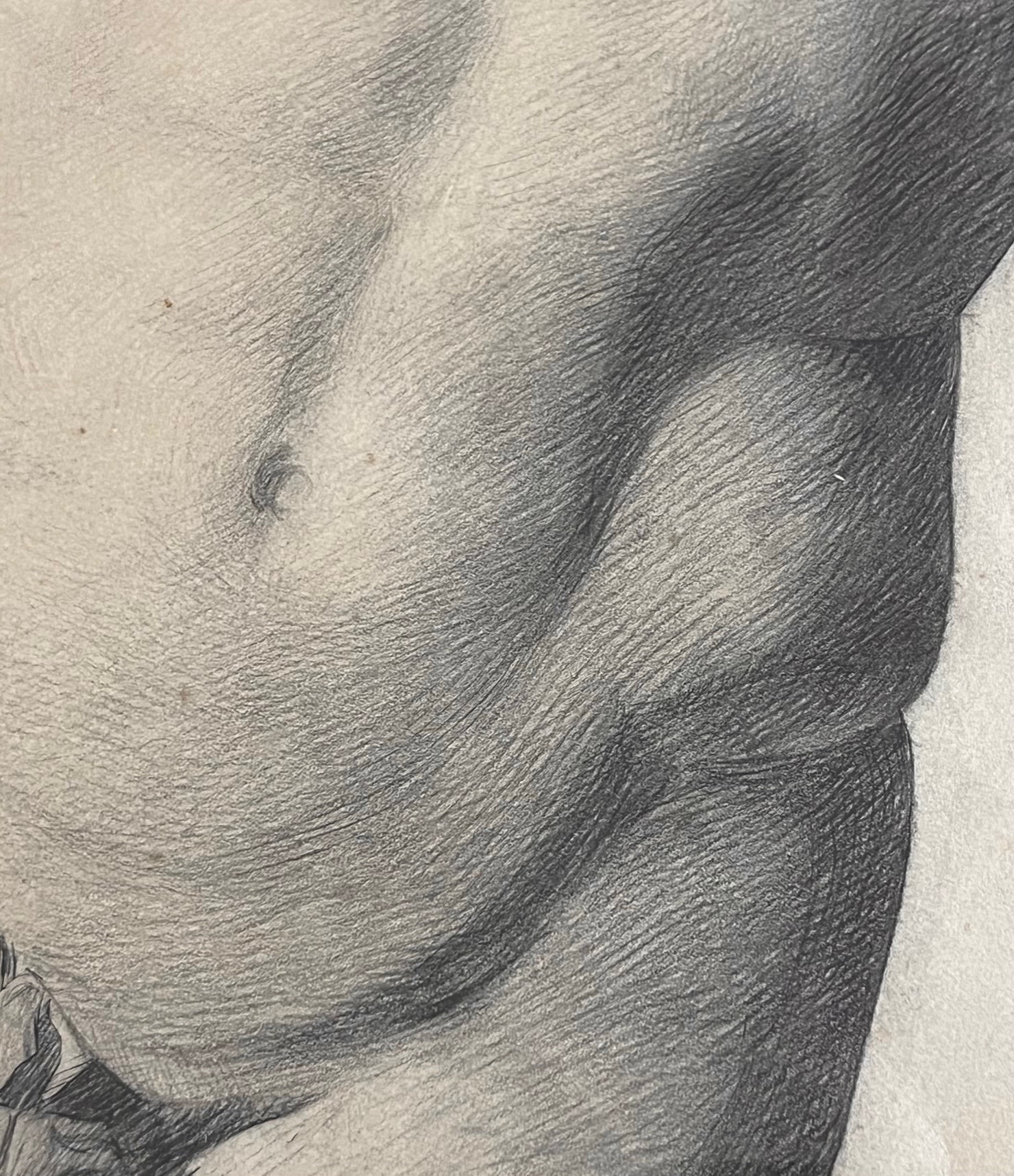 Drawing Classical Nude Study, Drawing in Pencil | The Oblist