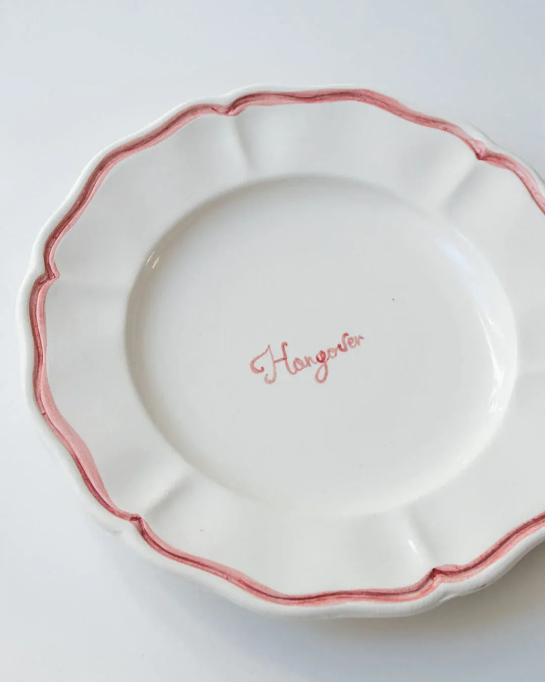 Hangover Fil Rouge Plate Luxury Upscale Goods | The Oblist