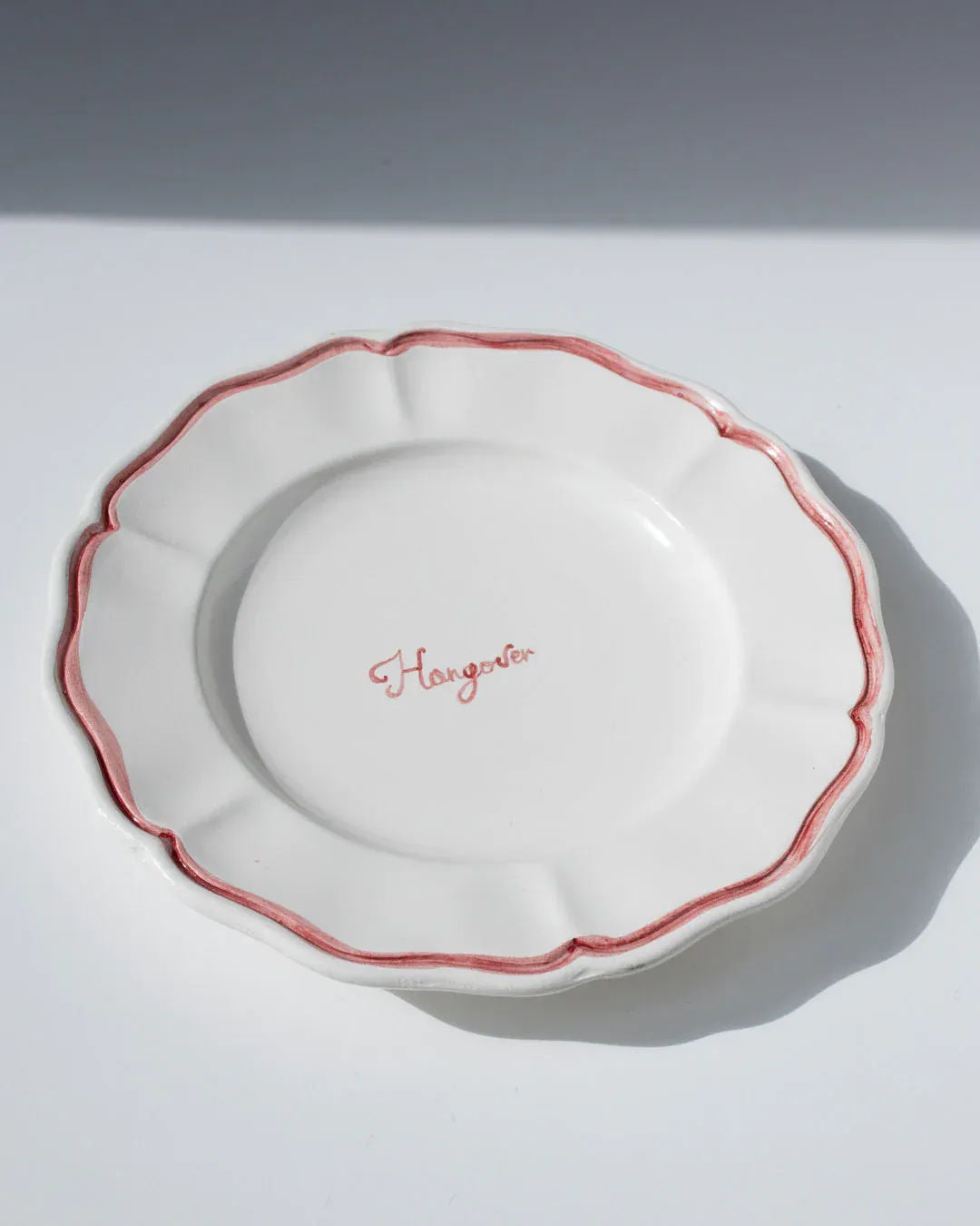 Hangover Fil Rouge Plate Luxury Upscale Goods | The Oblist