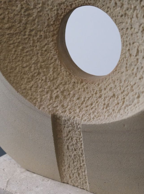 Abstract Limestone Sculpture by LA NOUVELLE GALER | The Oblist
