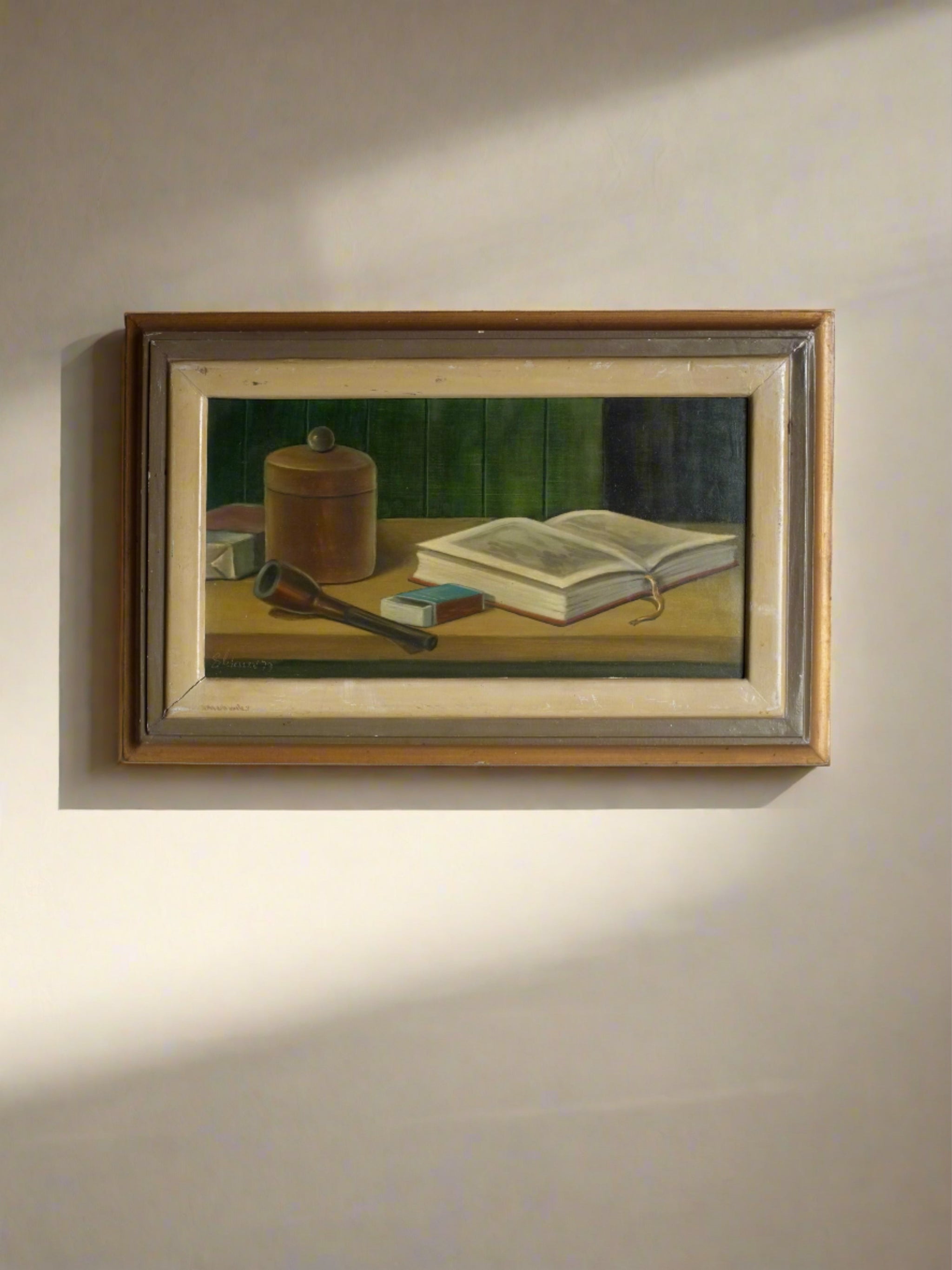 Vintage Realism Still Life Oil Painting 1970s | The Oblist