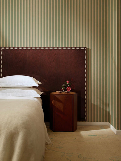 "Aquarama" Headboard in African Mahogany by Lemon | The Oblist