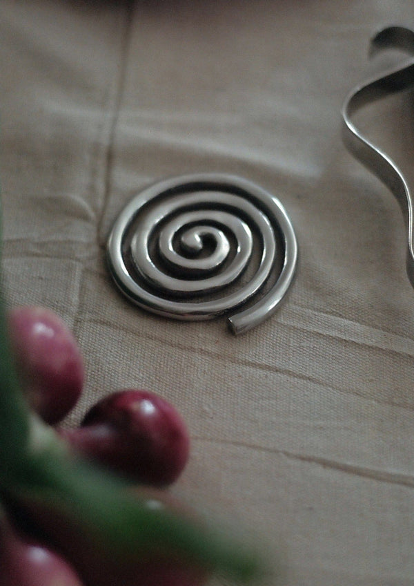 Sculptural Spiral Coasters – Set of 4 by Sophie Lou Jacobsen